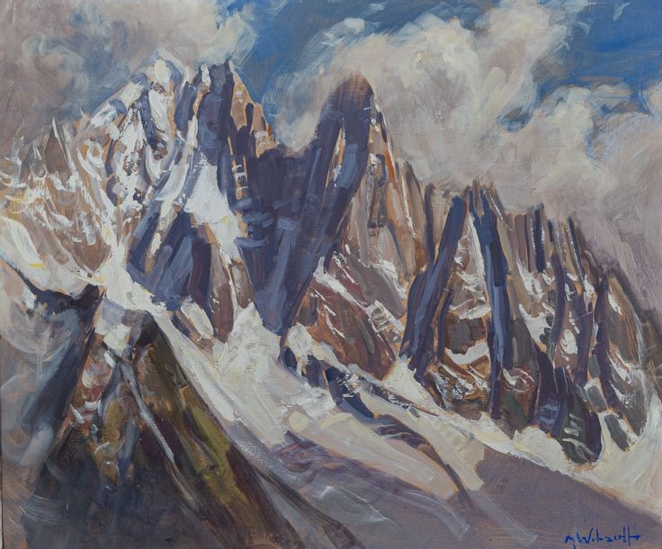 Marcel Wibault | Marcel WIBAULT (1904-1998) L'aiguille verte... - Lot 435 - De Baecque et ...