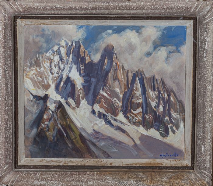 Marcel Wibault | Marcel WIBAULT (1904-1998) L'aiguille verte... - Lot 435 - De Baecque et ...