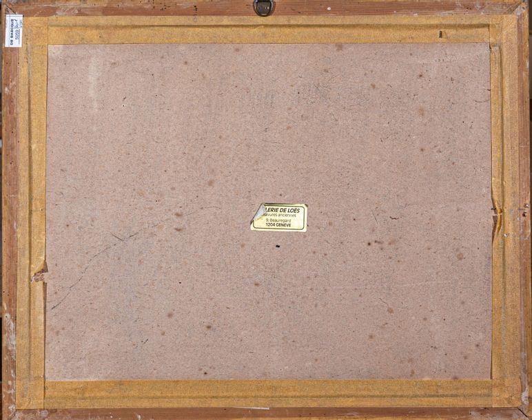 Jean-Antoine Linck | Vue du mont blanc et une partie de Genève Eau ...