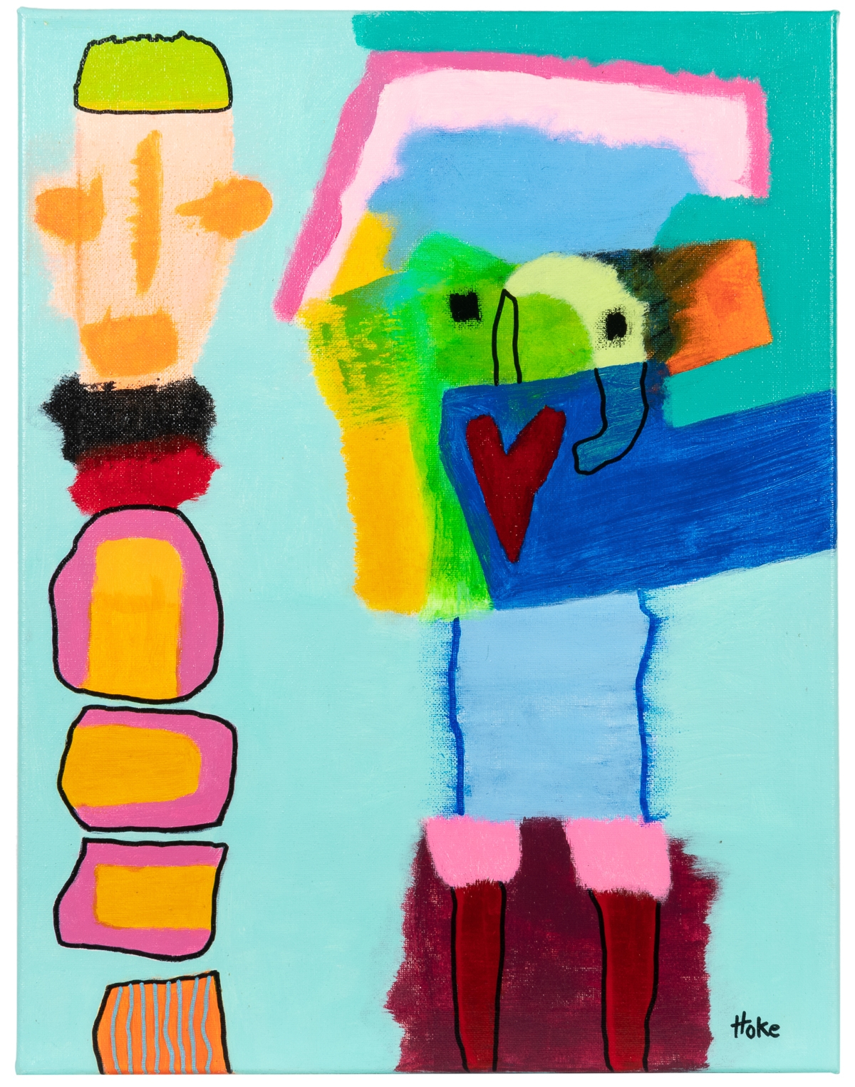 Bob Hoke | A Trio of Original Paintings | MutualArt