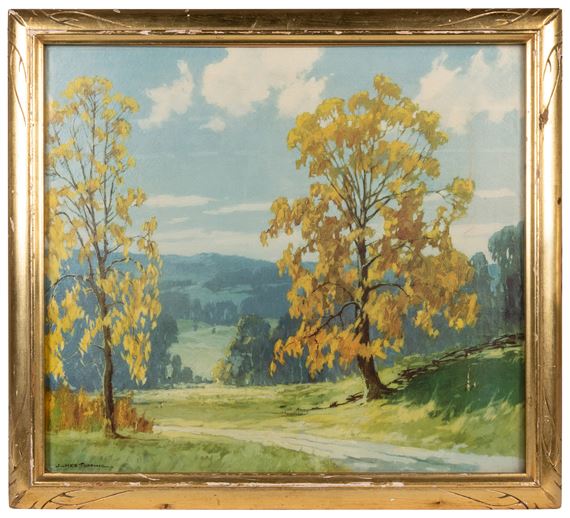 James Topping | Landscape with Trees (20th Century) | MutualArt