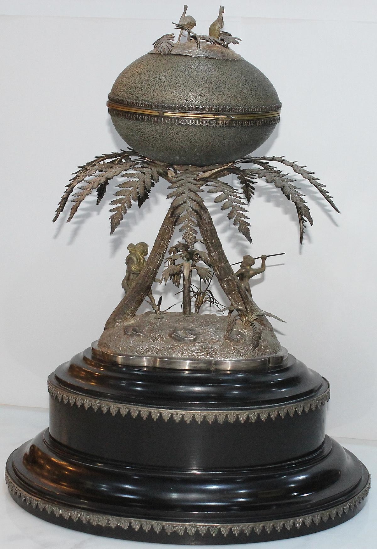 Alexander Sutherland | Impressive Colonial-era Mounted Emu Egg on an ...