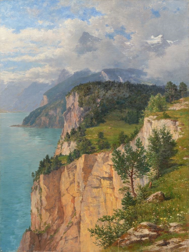 Jost Muheim | Lake Lucerne with Urirotstock | MutualArt