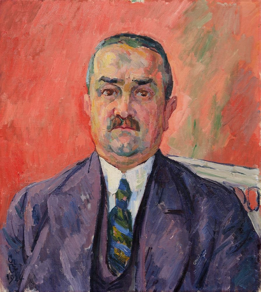 Giovanni Giacometti | Portrait of Karl Balsiger | MutualArt