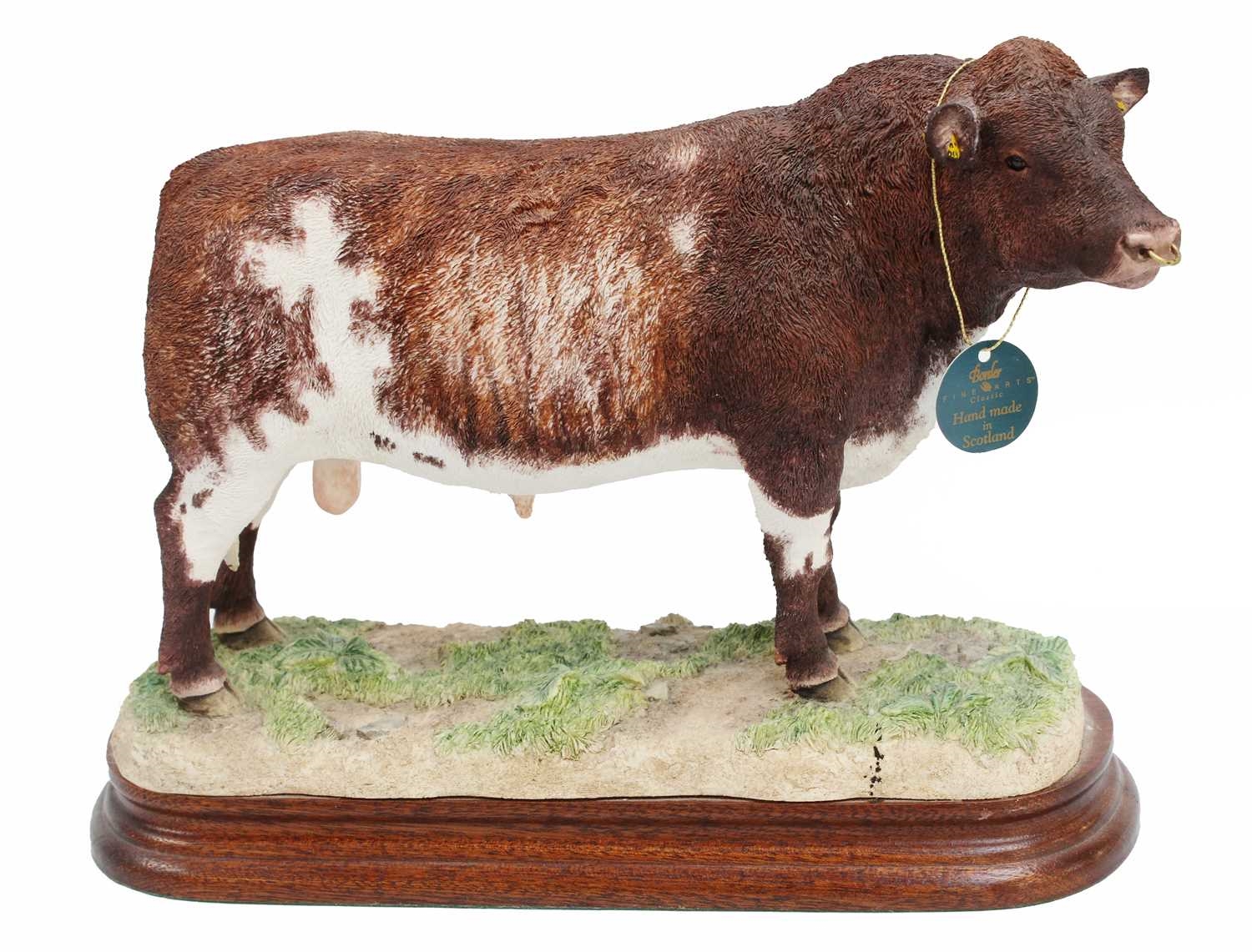 Ray Ayres | Border Fine Arts 'Beef Shorthorn Bull' | MutualArt