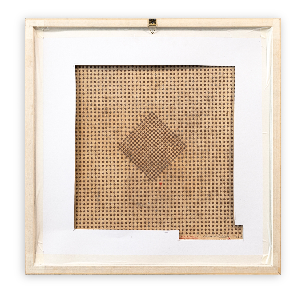 Bernard Aubertin | Tableau clous (1969) | MutualArt