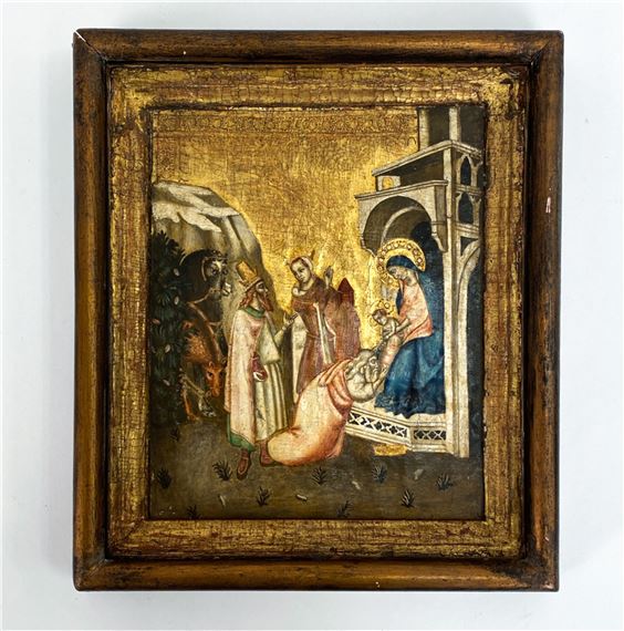 Italian School, 14th Century | ITALIAN TRECENTO-STYLE ADORATION PAINTING | MutualArt