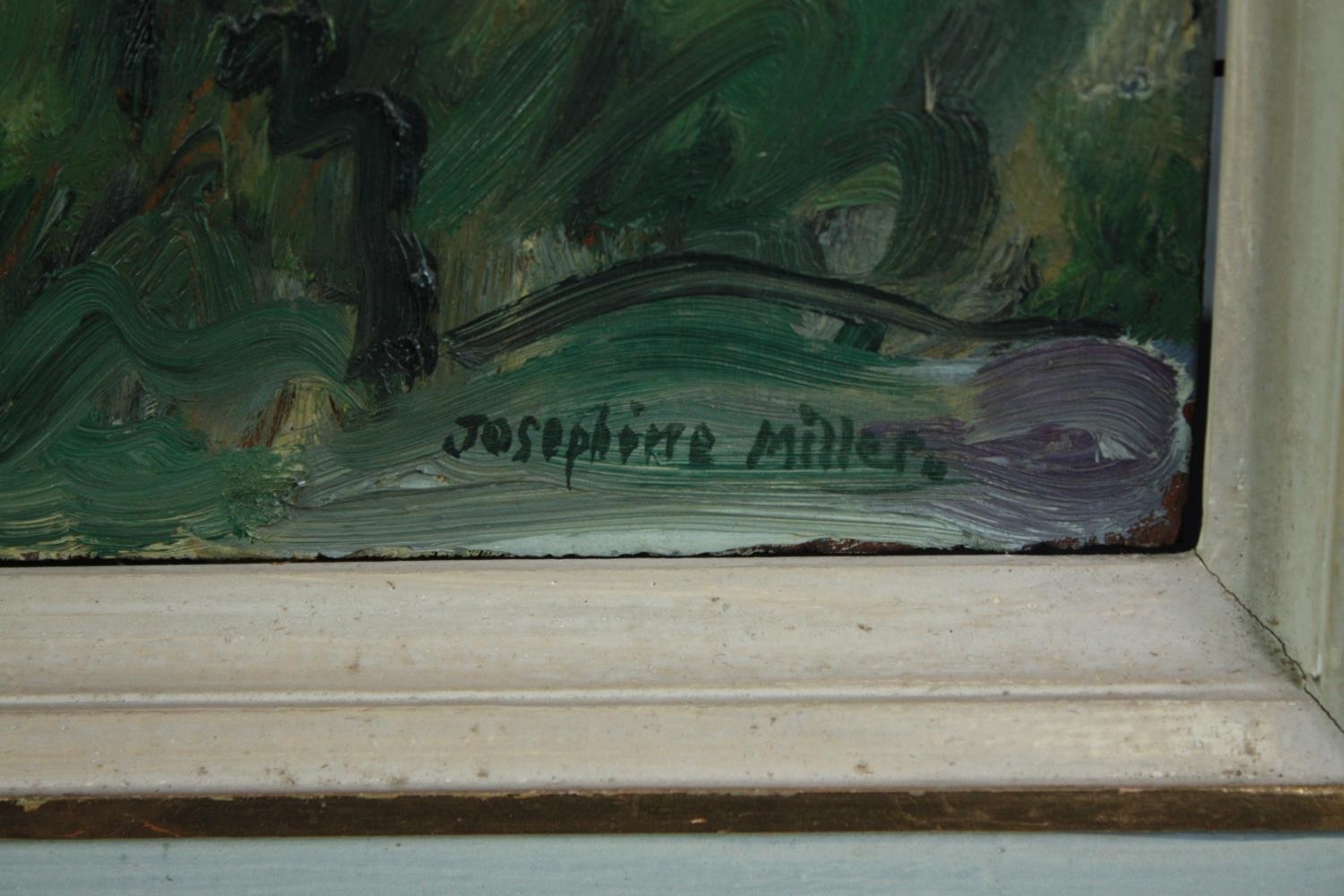 Josephine Haswell Miller | Landscape with a church in the background ...