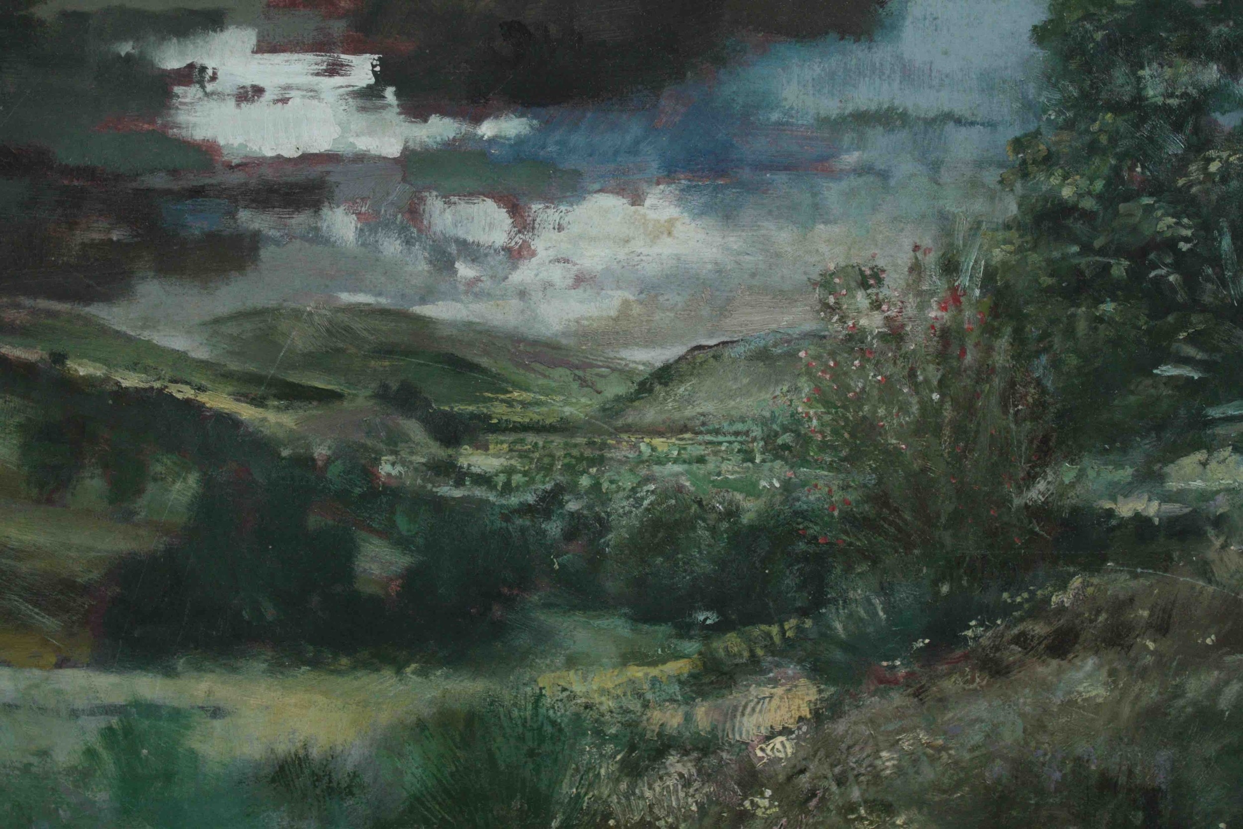 Josephine Haswell Miller | Landscape and what appears to be an ...
