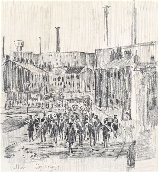 Arthur Delaney | The Whit Walks | MutualArt