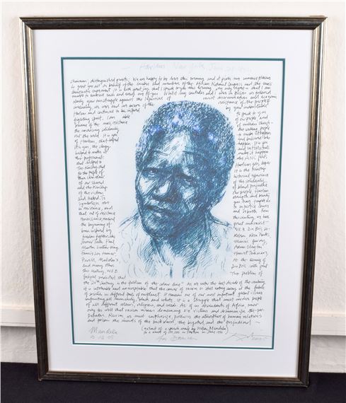 Harold Riley | Nelson Mandela | MutualArt