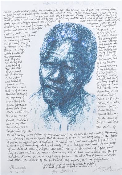 Harold Riley | Nelson Mandela | MutualArt