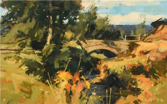 John McCombs | The Barley Bridge | MutualArt