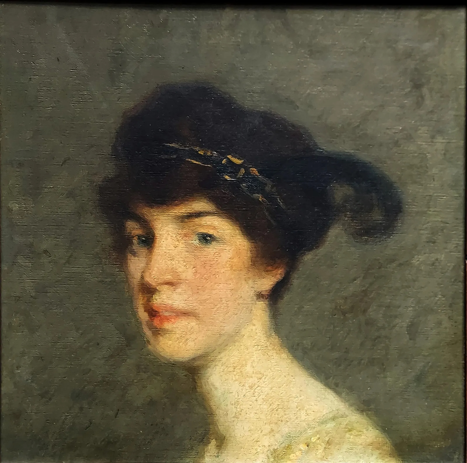Francis Luis Mora | Portrait of Wife, Sophia Brown Compton Mora (1900s ...