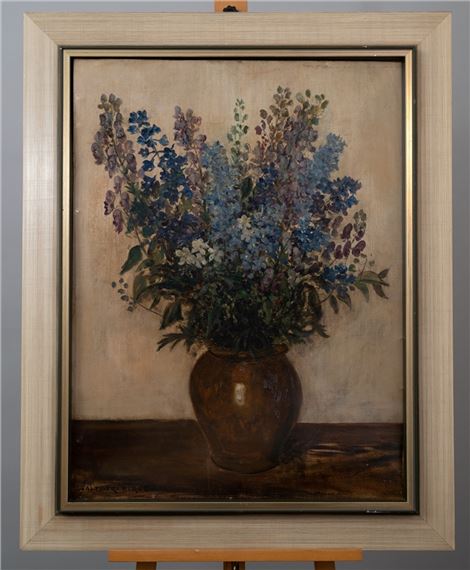 Walter Firle | Blumenstrauß auf einem Tisch | MutualArt