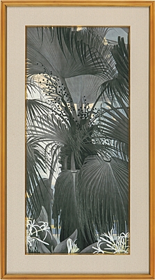 Isson Tanaka | Chinese fan palm and poison bulb (estampe) | MutualArt