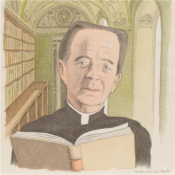 Pierre Le-Tan | Father Leonard Boyle | MutualArt
