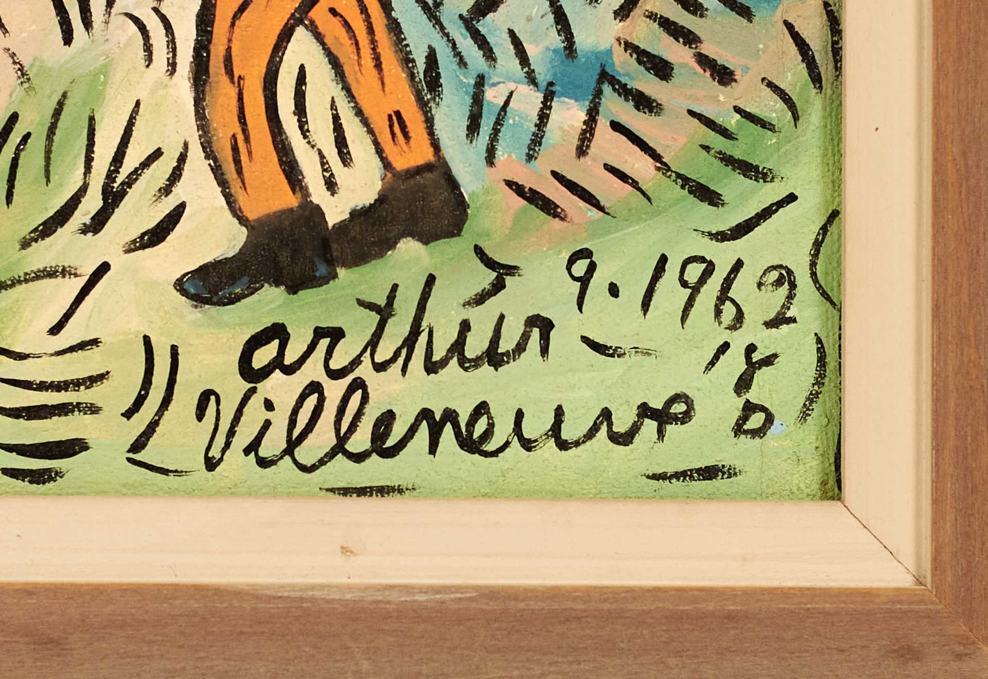 Arthur Villeneuve | Le forgeron avec sa femme (1962) (1962) | MutualArt