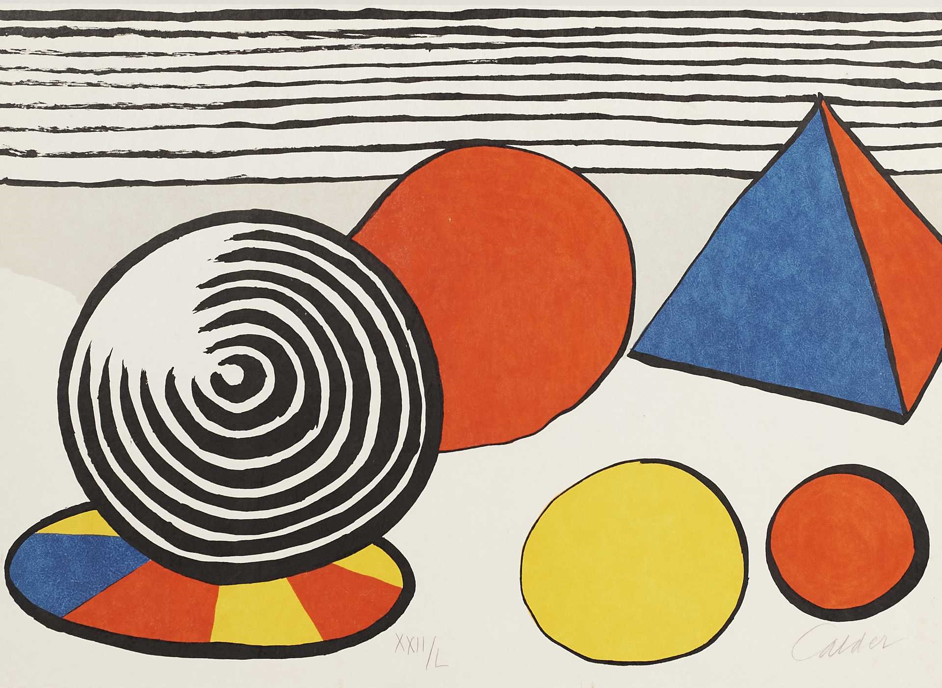 Alexander Calder | Le point de non-retour (Portefolio La Mémoire ...