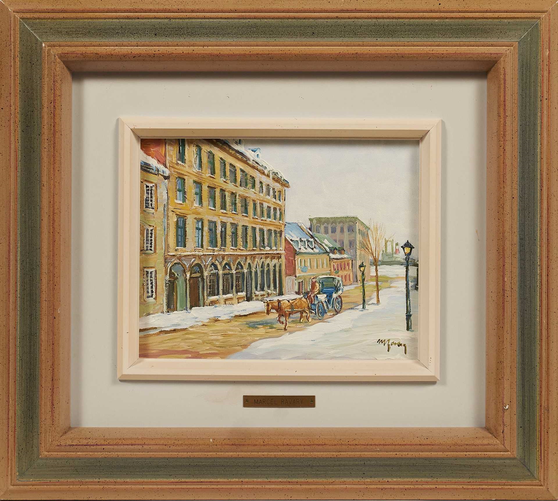 Marcel Ravary | Place Jacques-Cartier | MutualArt
