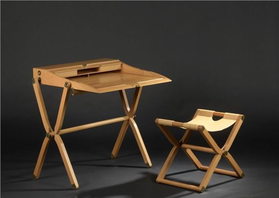 Rena Dumas | Pippa model folding writing desk in pearwood with a ...