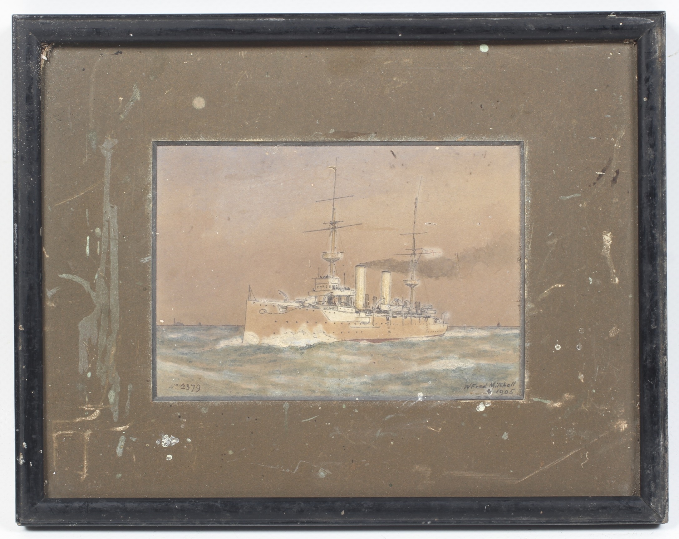 William Frederick Mitchell | Marine School/ship portrait. (1905 ...