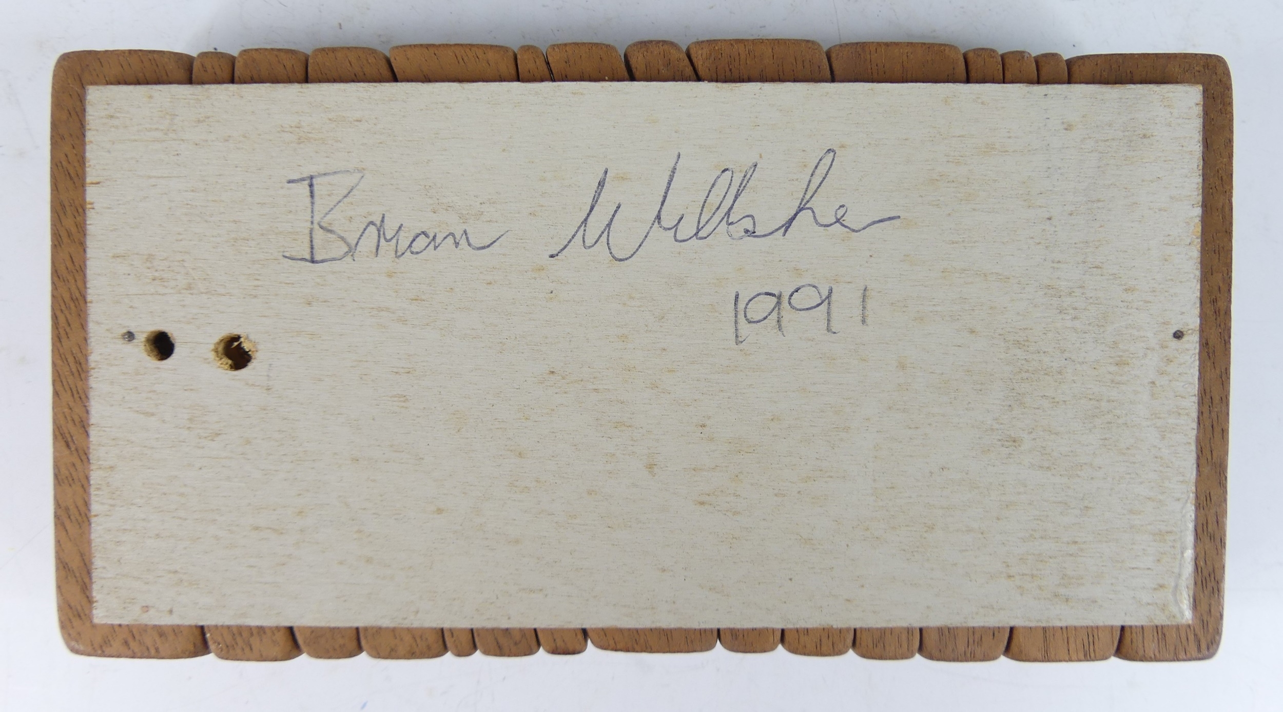 Brian Willsher | a compact carved wood wall panel | MutualArt