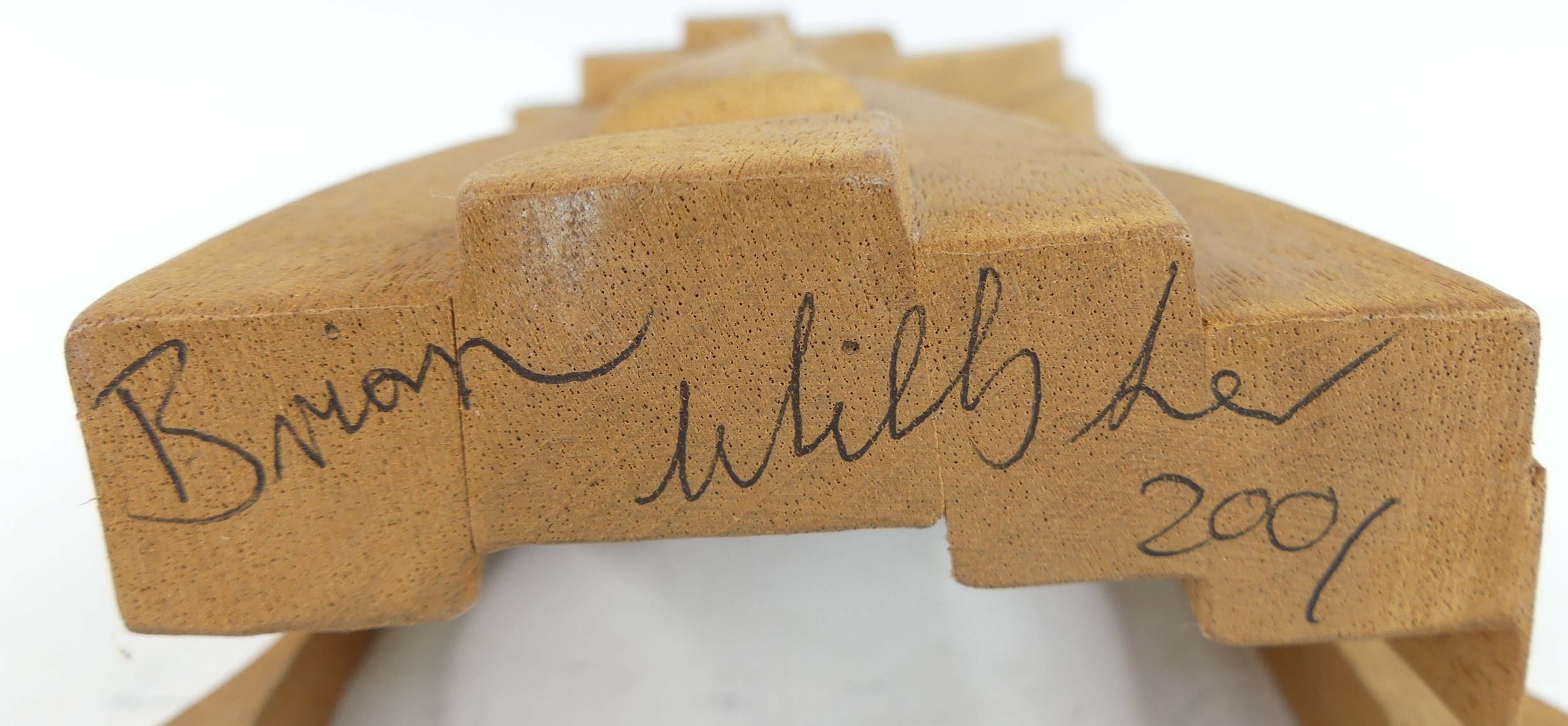 Brian Willsher | - a linear form wood sculpture (2001) | MutualArt