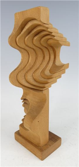 Brian Willsher | - an abstract layered wood sculpture (2001) | MutualArt