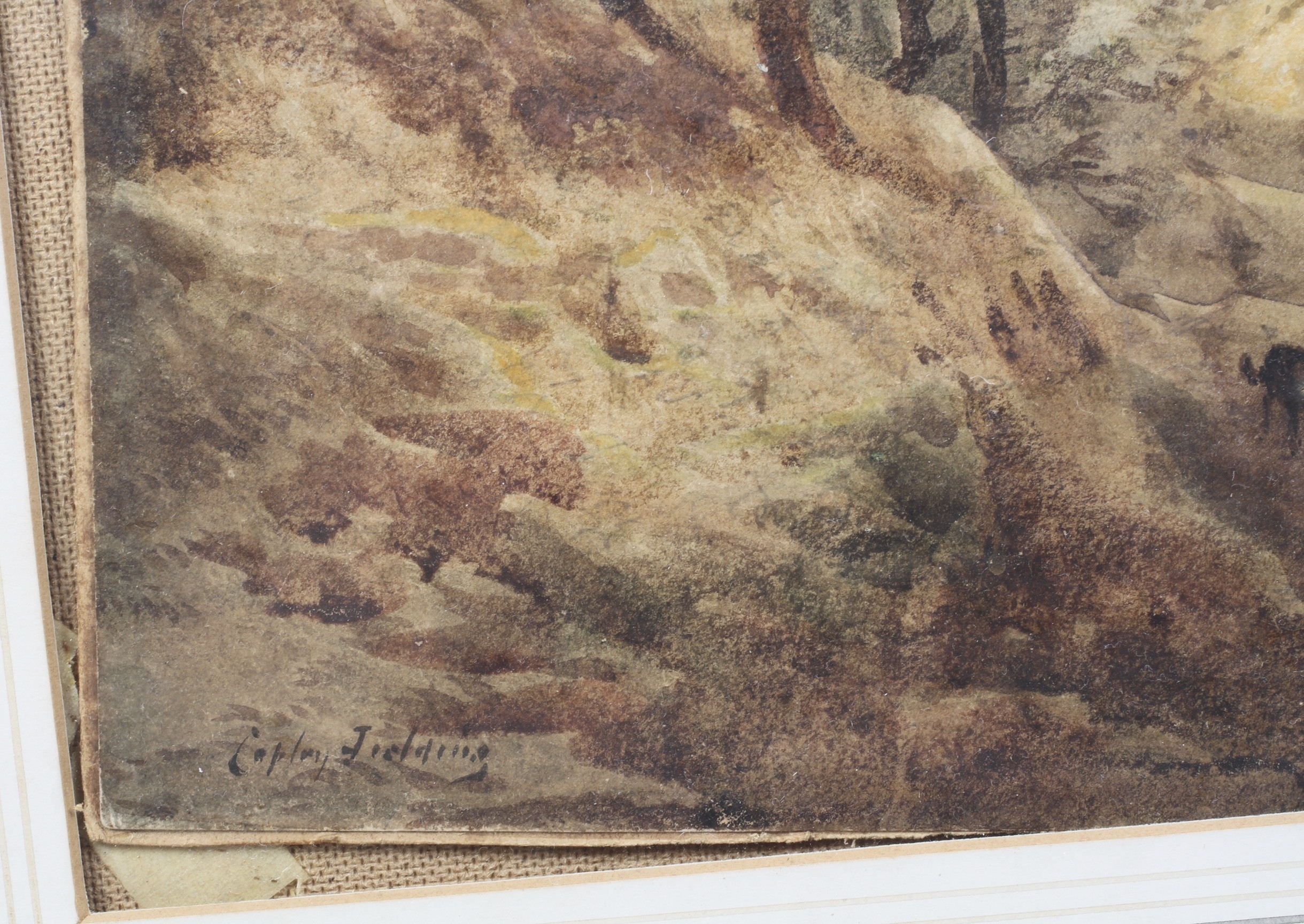 Anthony Vandyke Copley Fielding | The landscape depicting a figure and ...