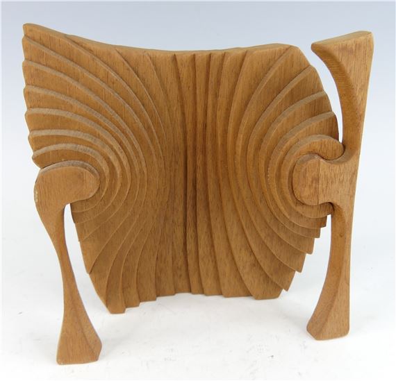 Brian Willsher | - a linear form wood sculpture (2001) | MutualArt