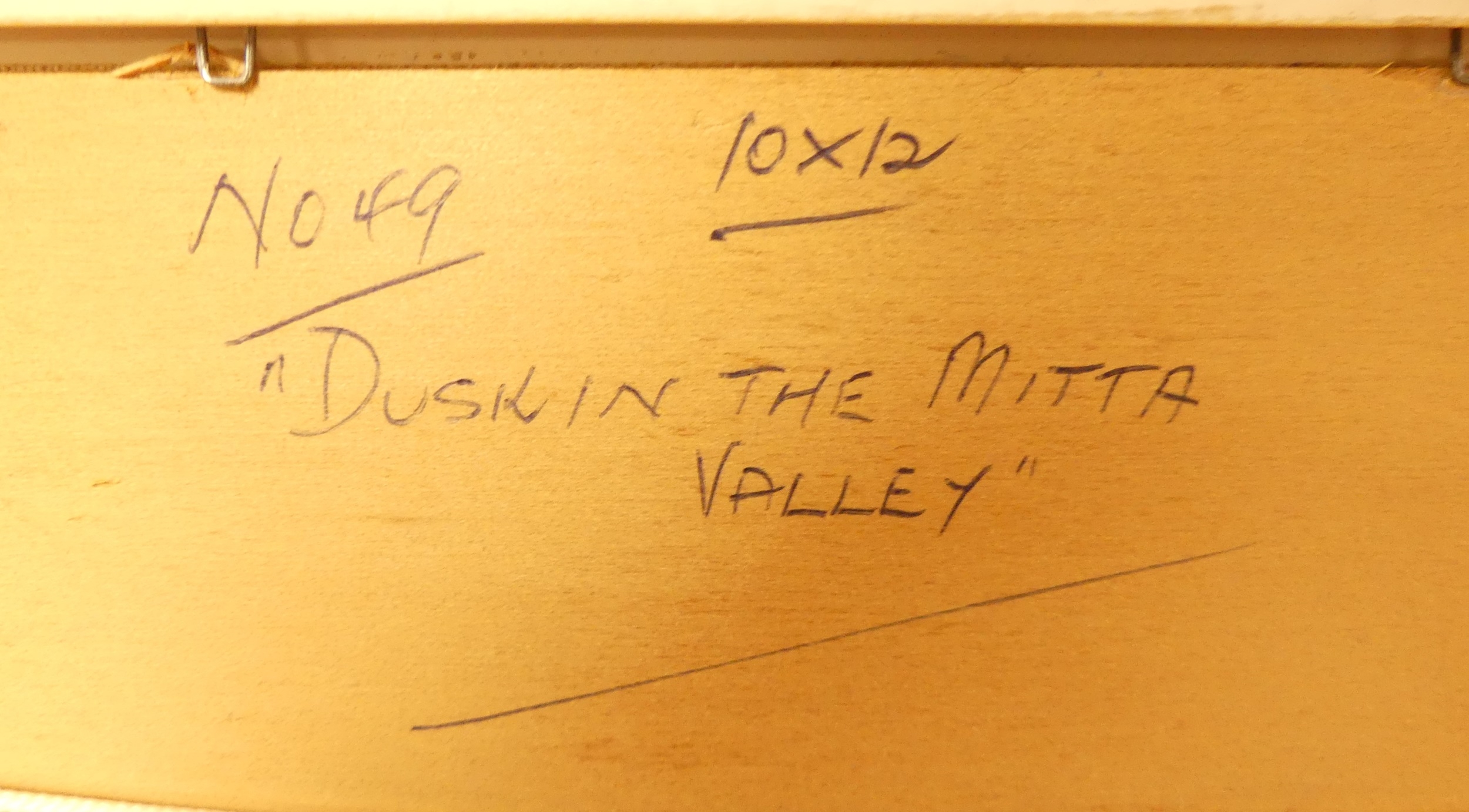 J. Colin Angus | - Dusk in the Mitta Valley | MutualArt