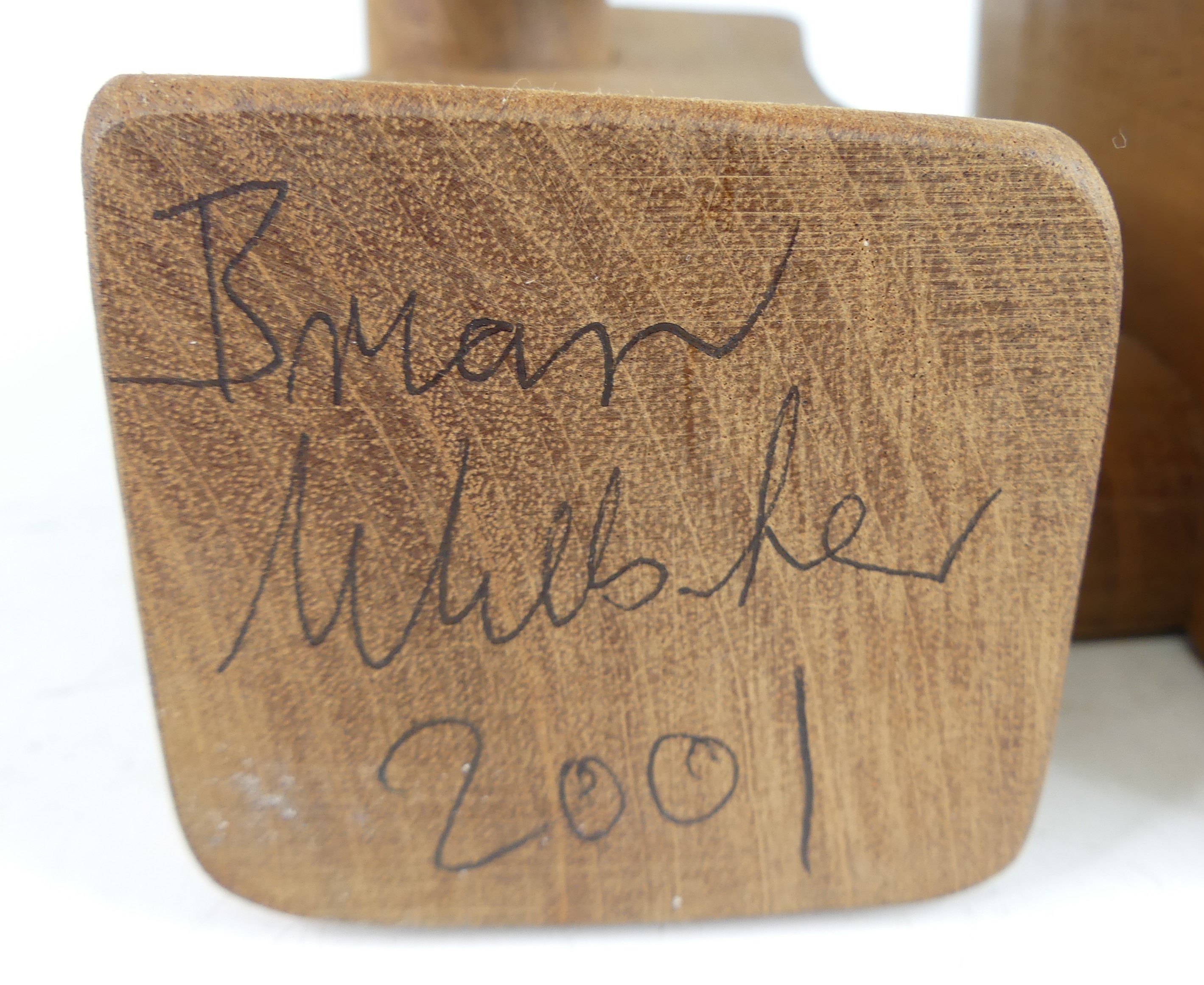Brian Willsher | - an interlocking opposing abstract wood sculpture ...
