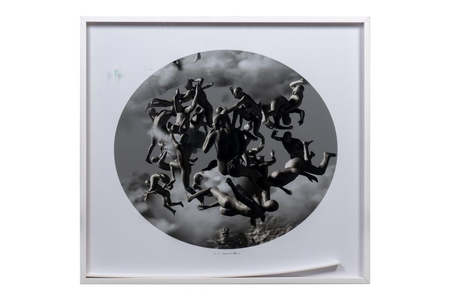 Miao Xiaochun | The Last Judgement in Cyberspace (2006) | MutualArt