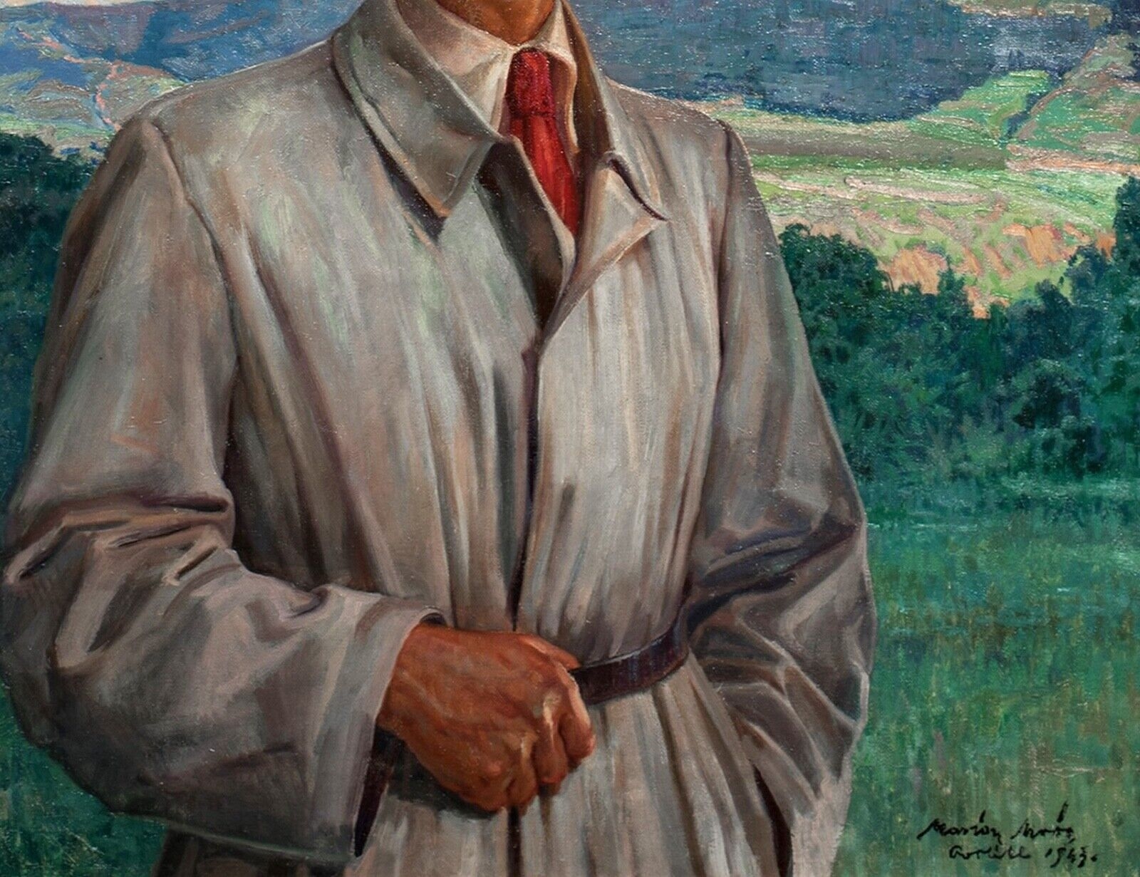 Marion Mroz | PORTRAIT OF A GENTLEMAN (20th Century) | MutualArt