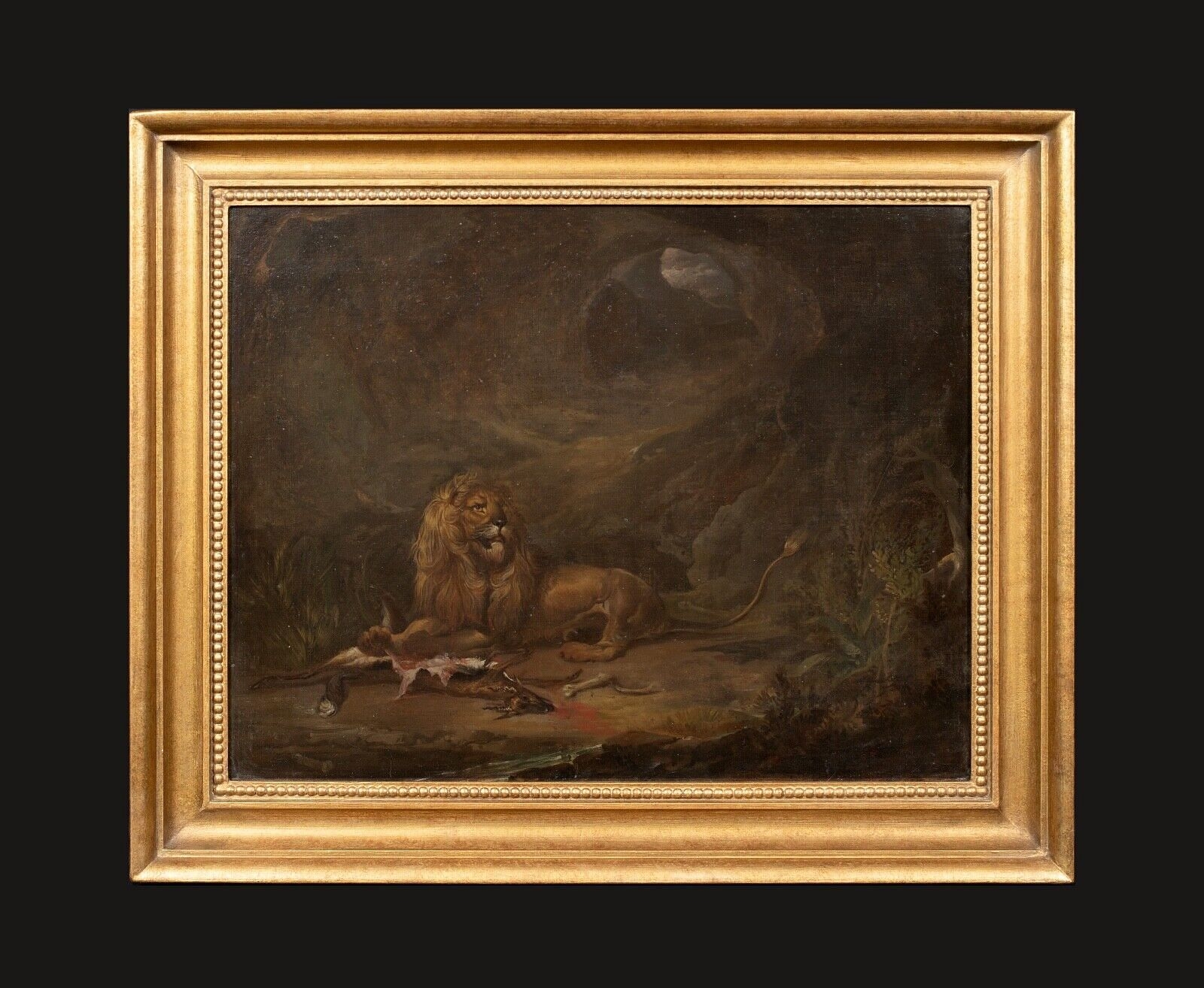 British School, 18th Century | LION & CARCASS | MutualArt