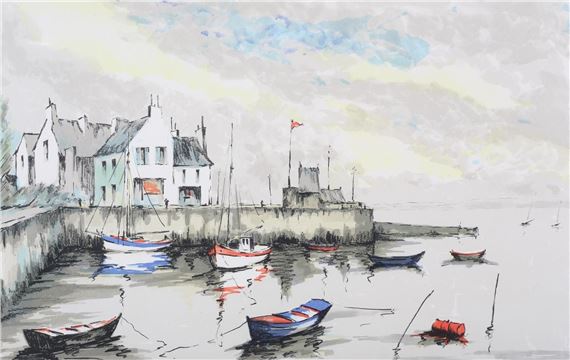 Jean Pierre Laurent | Harbor Dock 70 | MutualArt