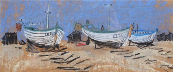 Selina Thorp | Three Boats (1997) | MutualArt