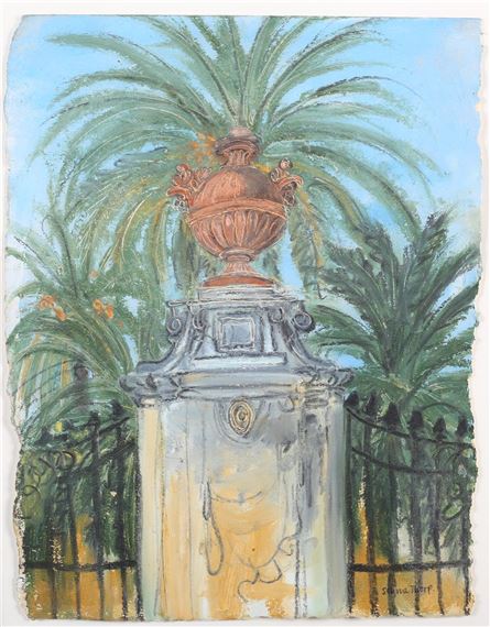 Selina Thorp | 'Terracotta Pot & Palm (1995) | MutualArt