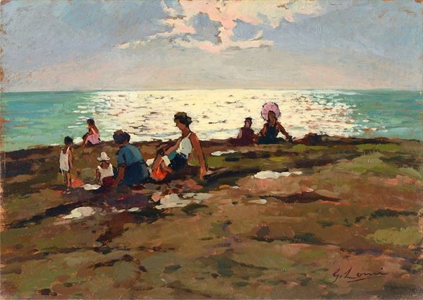 Giovanni Lomi | Fiaccheraio fiorentino (Circa 1920) | MutualArt