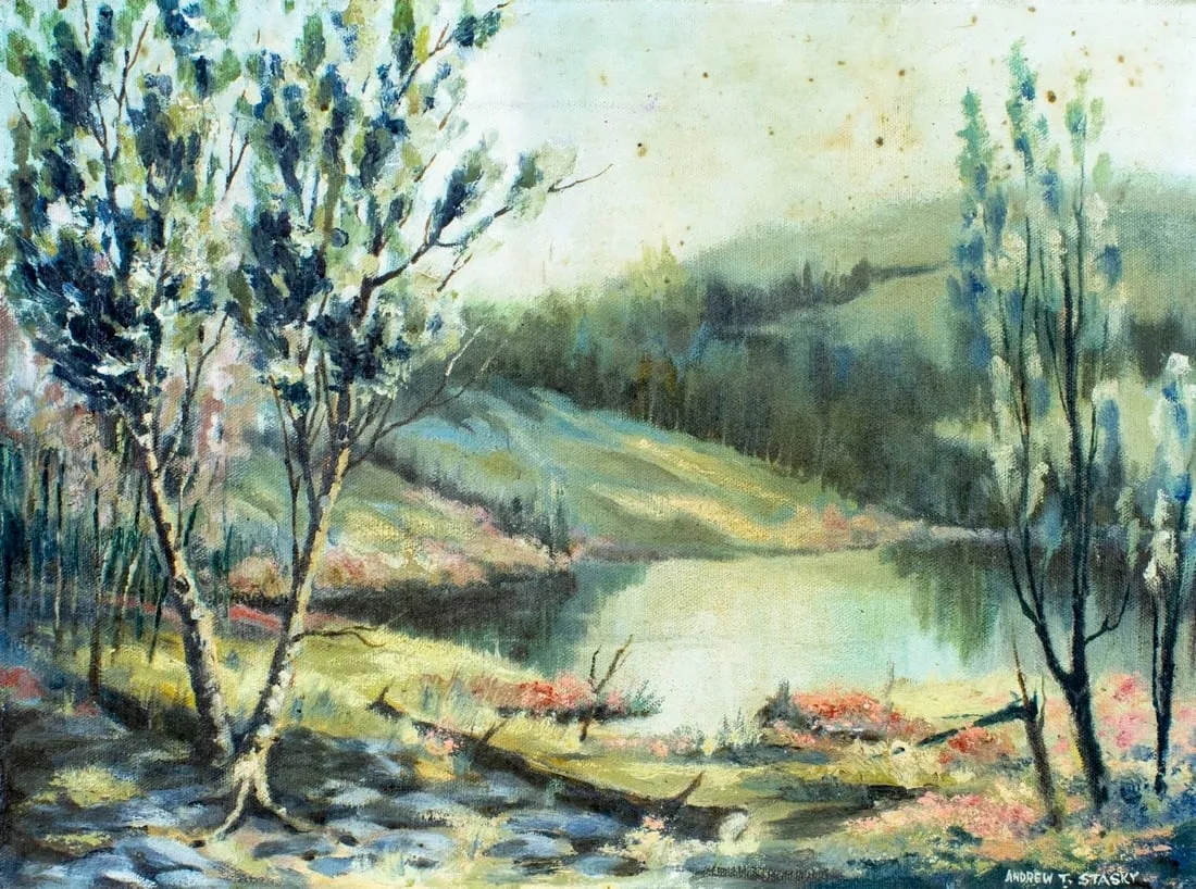 Andrew T Stasky | Lake Landscape | MutualArt