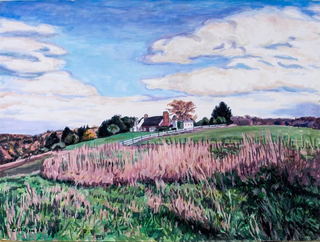 Evelyn Borchard Metzger | Country Landscape (1994) | MutualArt