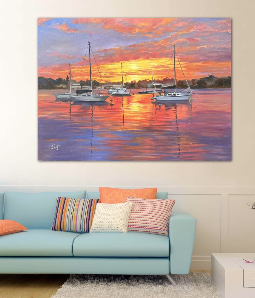Wendy Joyce | Freshwater Bay Sunrise | MutualArt