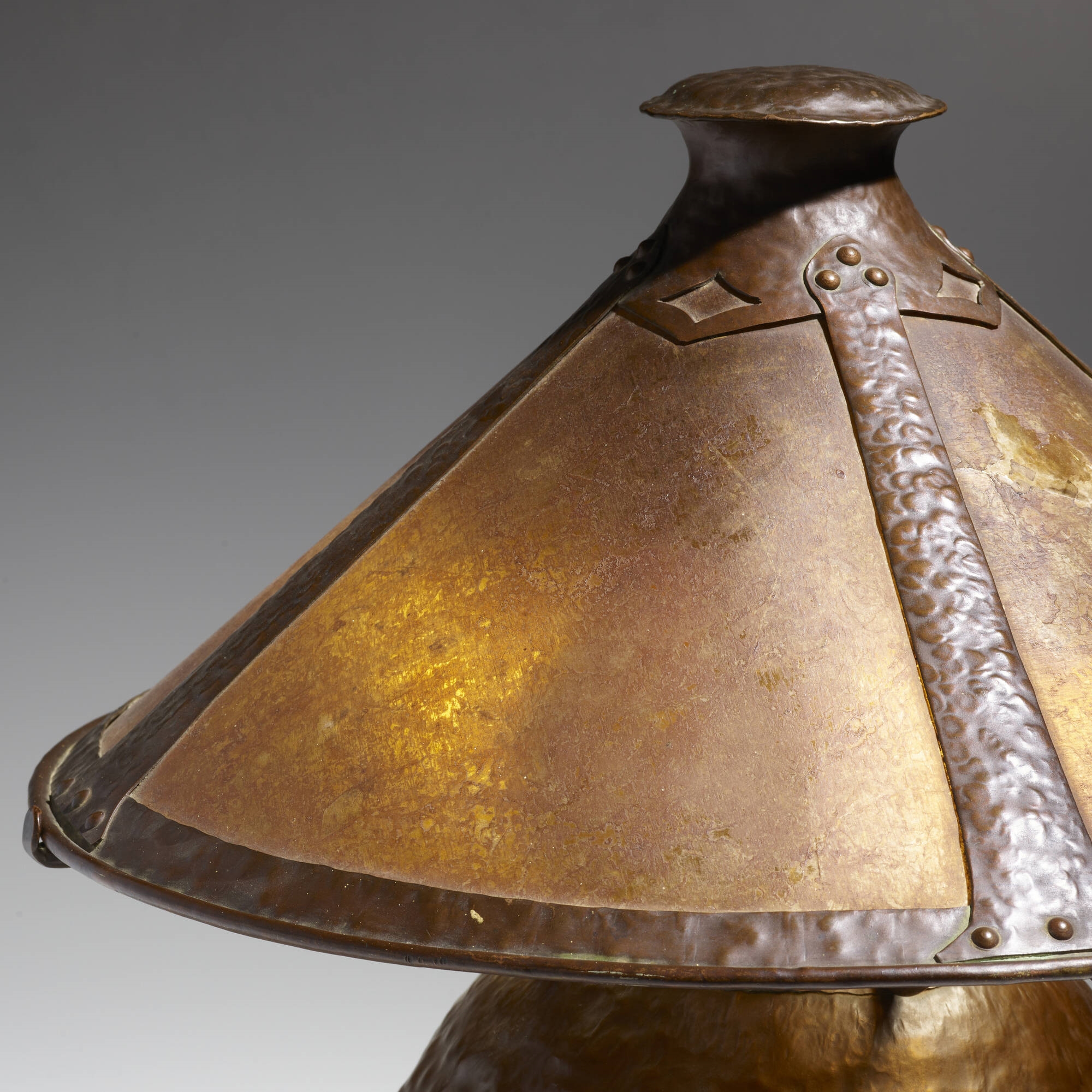 Dirk Van Erp | Rare and Early Warty table lamp | MutualArt