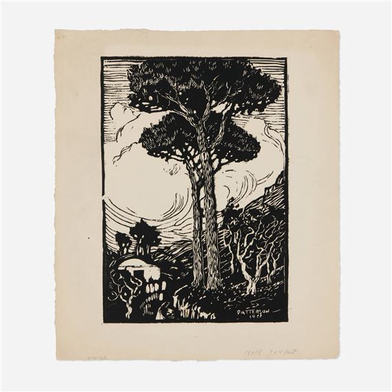 Margaret Jordan Patterson | Coast Cedars, Winter (Circa 1918) | MutualArt