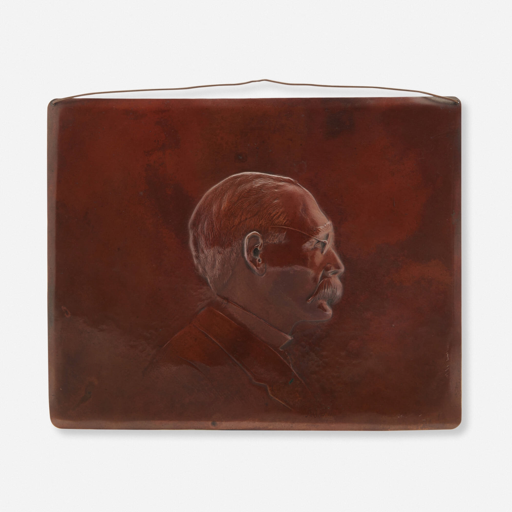 Arthur Stone | Rare portrait plaque of Joseph Jefferson (Circa 1897 ...