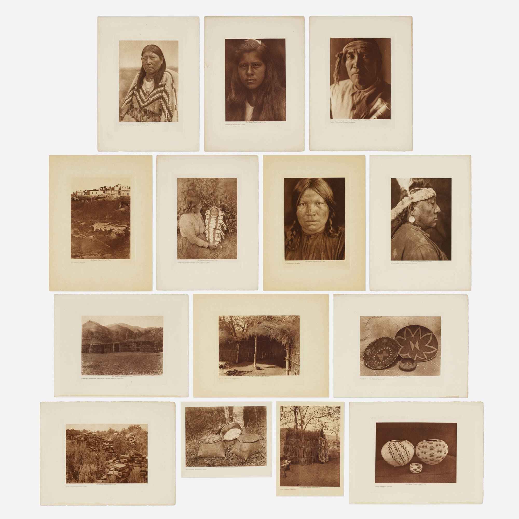 Edward S. Curtis | Fourteen works from The North American Indian series ...
