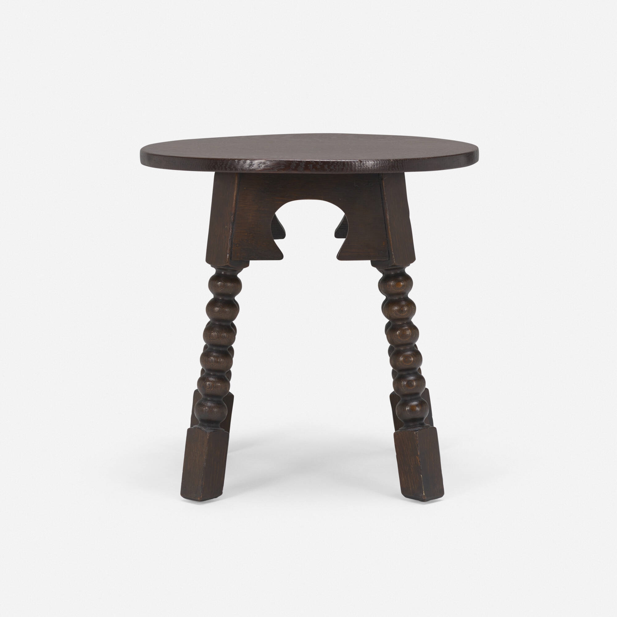 Gustav Stickley | Early club tabourette, model 16 (Circa 1900) | MutualArt