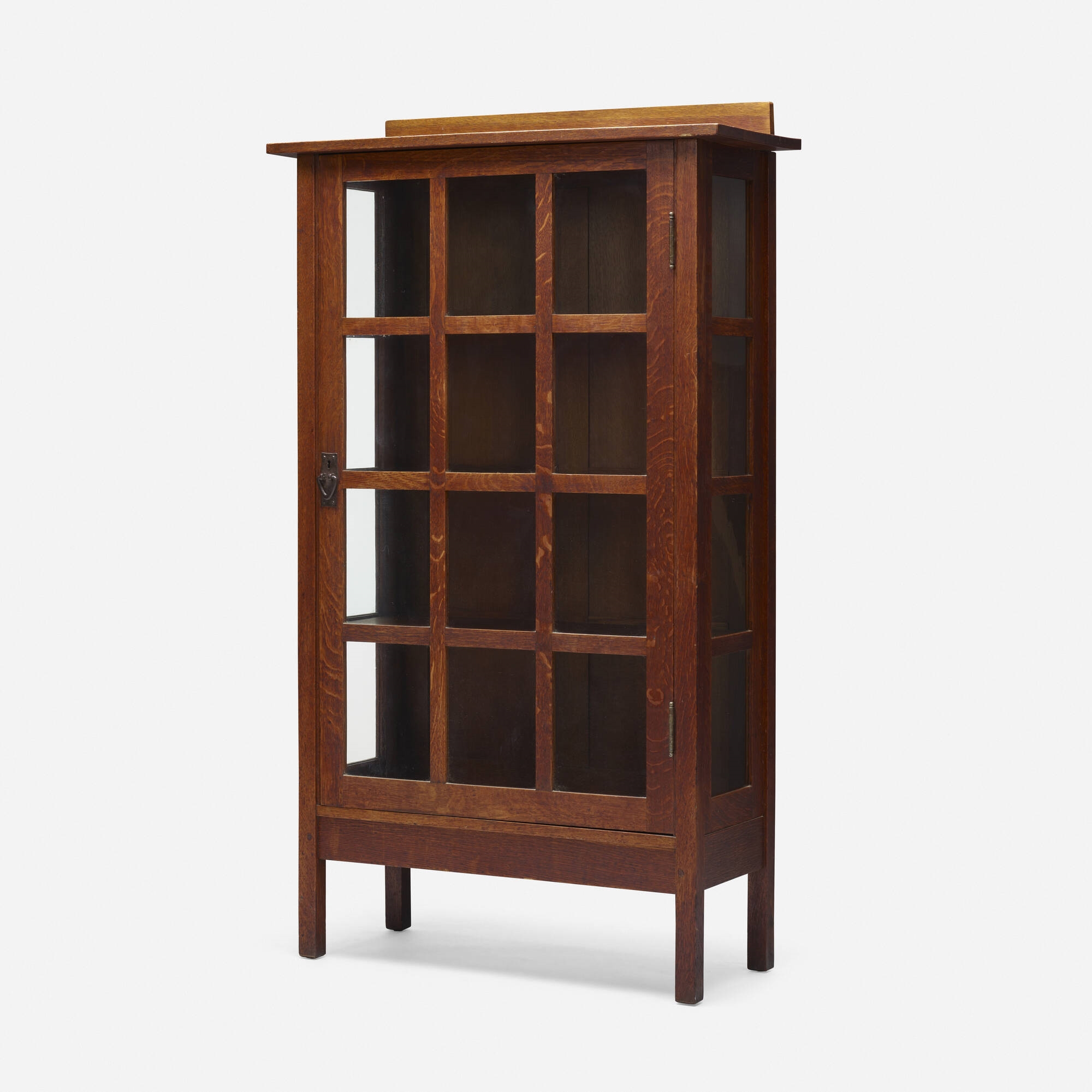Gustav Stickley | China cabinet, model 820 (Circa 1910) | MutualArt