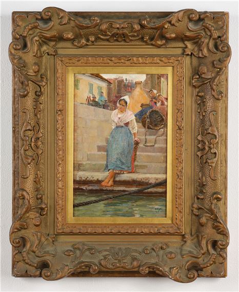 Lionel Percy Smythe | 'Waiting for the Boats' | MutualArt